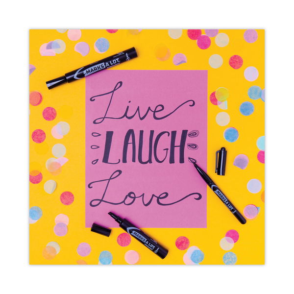 AVE98206: MARKS A LOT Large Desk-Style Permanent Marker Value Pack ...