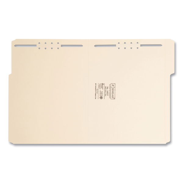 SMD14537: Top Tab Fastener Folders, 1/3-Cut Tabs: Assorted, 0.75 ...